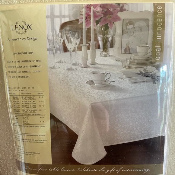 Lenox | Dining | Lenox Tablecloth 6x20 | Poshmark